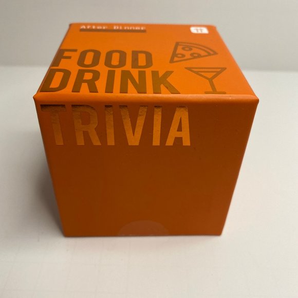 Talking Tables | Games | Talking Tables After Dinner Food Drink Trivia ...